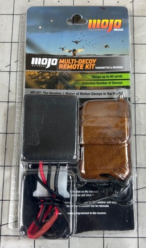 MOJO Outdoors Multi Decoy Remote Kit Transmitter Receiver HW2444 New ...
