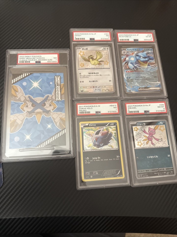 PSA Pokémon Slab Bundle, Slab Lot “20” - Vintage, Modern Mew, Raikou ...
