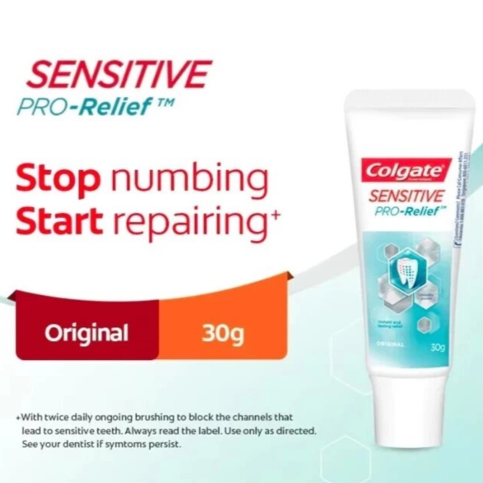 Colgate Sensitive Pro-Relief Toothpaste 30g – Pro-Argin Formula for ...