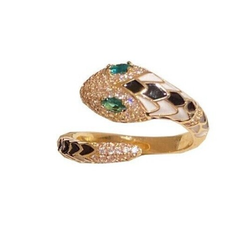 Women's Fashion Snake Rhinestone Open Ring Gift Wholesale | eBay