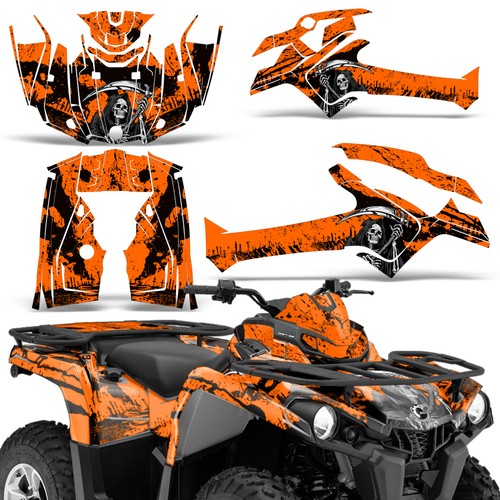ATV Graphics kit Sticker Decal for Can-Am Outlander 450/570 L 14-23 ...