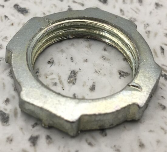 BL38 APPLETON 3/8 INCH STEEL LOCKNUT FOR RIGID/IMC CONDUIT | eBay