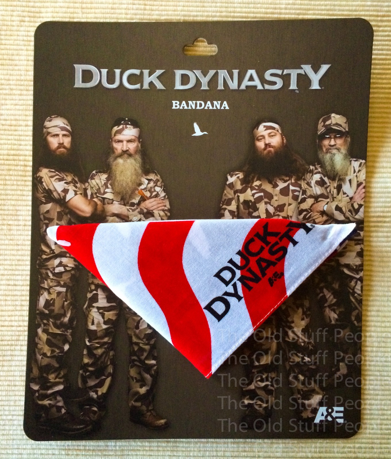 Bandana DUCK DYNASTY Red White Blue Flag Brown Camo Black 3 Style YOU ...