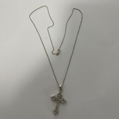 Vintage HAN 925 marked cross 20” necklace —(V) | eBay