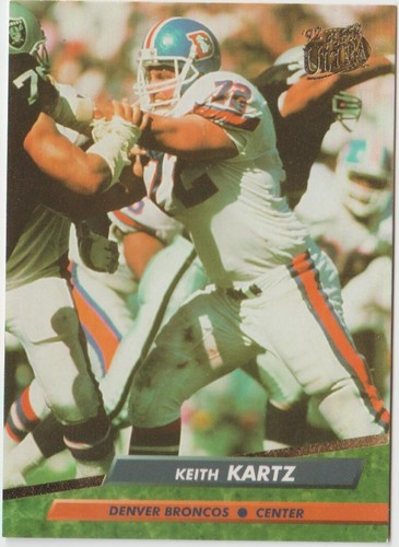 1992 Ultra #101 Keith Kartz - Denver Broncos | eBay