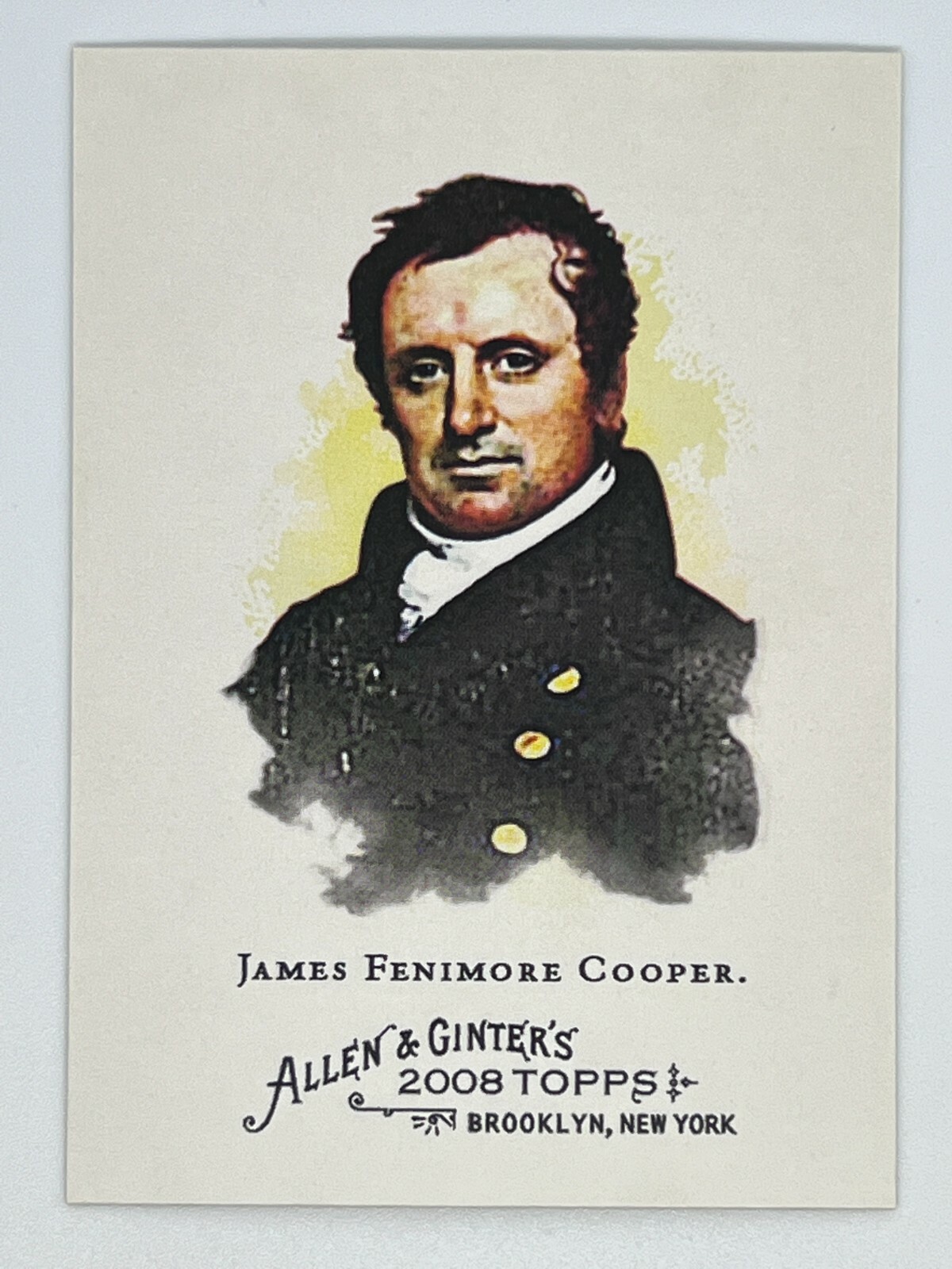2008 Allen & Ginter James Fenimore Cooper #147 Novelist 5822 | eBay