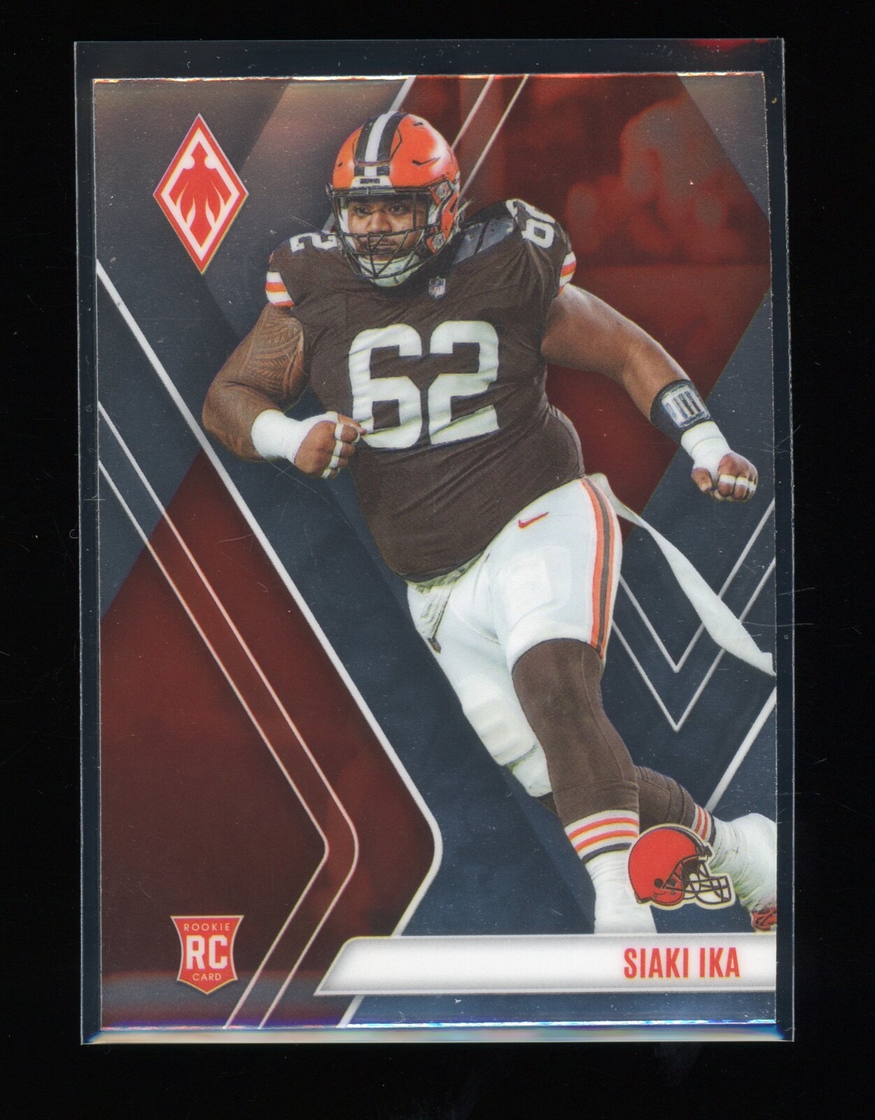 2023 Panini Phoenix Football Siaki Ika RC Base #191 Cleveland Browns ...