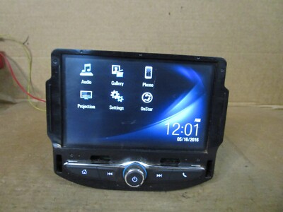 17 18 Chevy Trax Radio CD Player Stereo Audio Receiver Control Panel ...