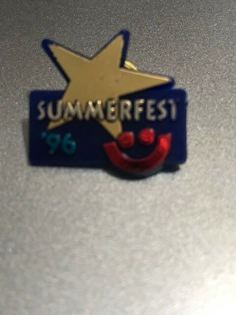 Vintage SUMMERFEST Milwaukee 1996 pin pinback button Festival *EE3 | eBay
