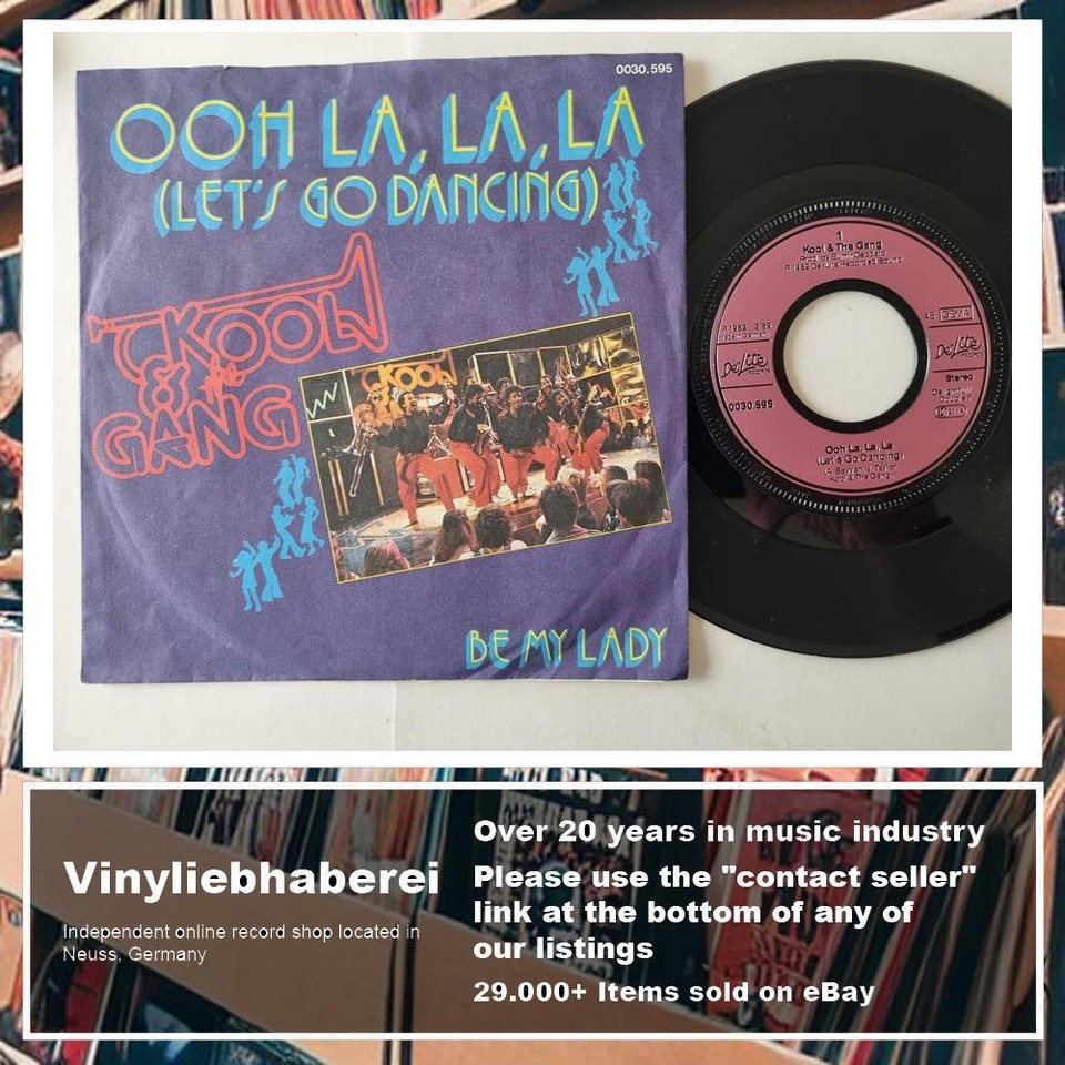 Kool & The Gang - Ooh La La La (Let's Go Dancing) 7'' Vinyl Germany | eBay