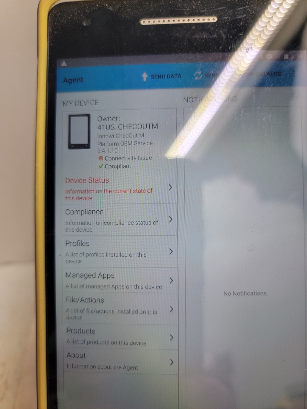 Innowi Checout Checkout Android Scanner Curbside Unit Handheld ...