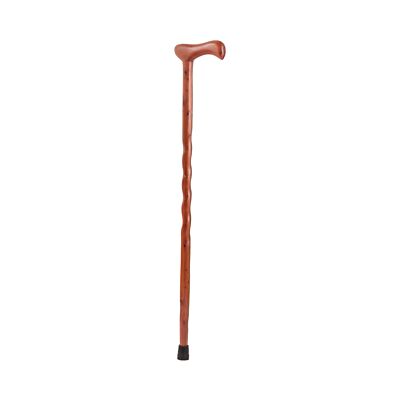 Brazos Twisted Red Cedar Wood T-Handle Cane 37 Inch Height | eBay