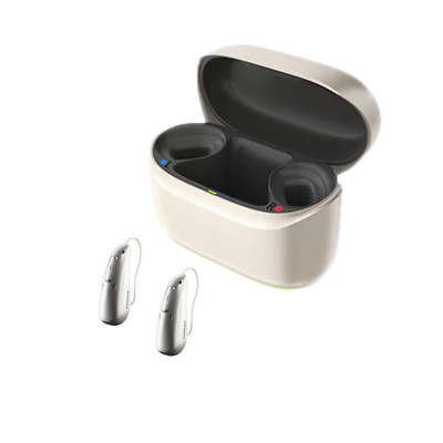 Phonak Audeo Sphere Infinio I90 PAIR Silver Grey + Charger | eBay