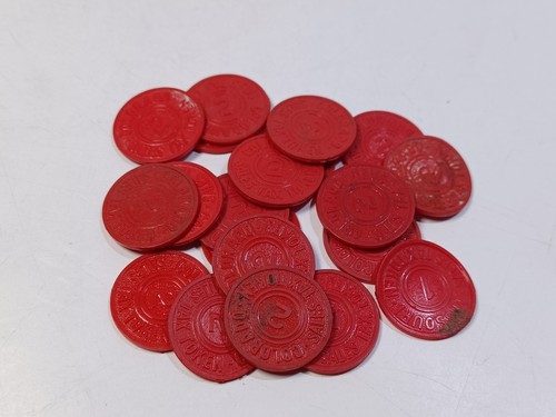 Lot Of 20 1940's COLORADO 2 Mill Red Depression Era Sales Tax Token | eBay