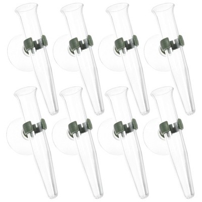 16 pcs Suction Buckle with Suction Cup Storage Orchid Tube Flowers ...
