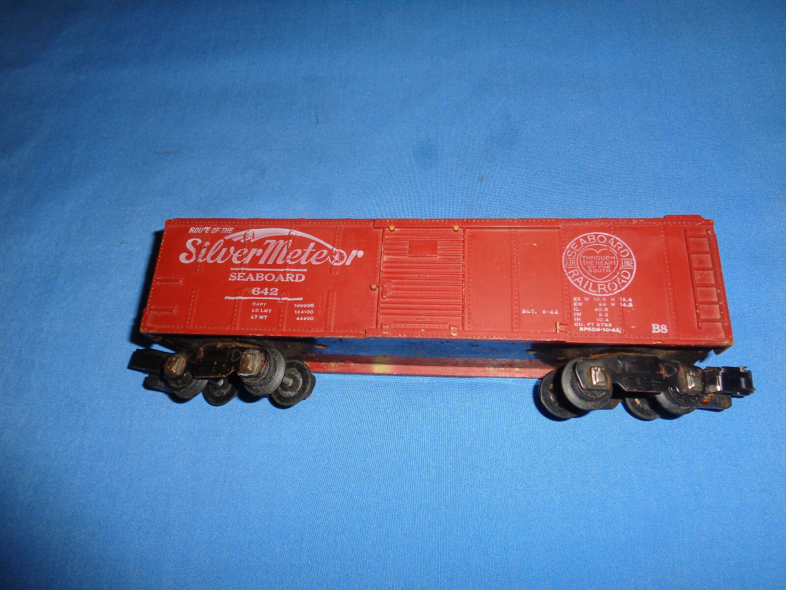 American Flyer #642 Seaboard Silver Meteor Box Car | eBay