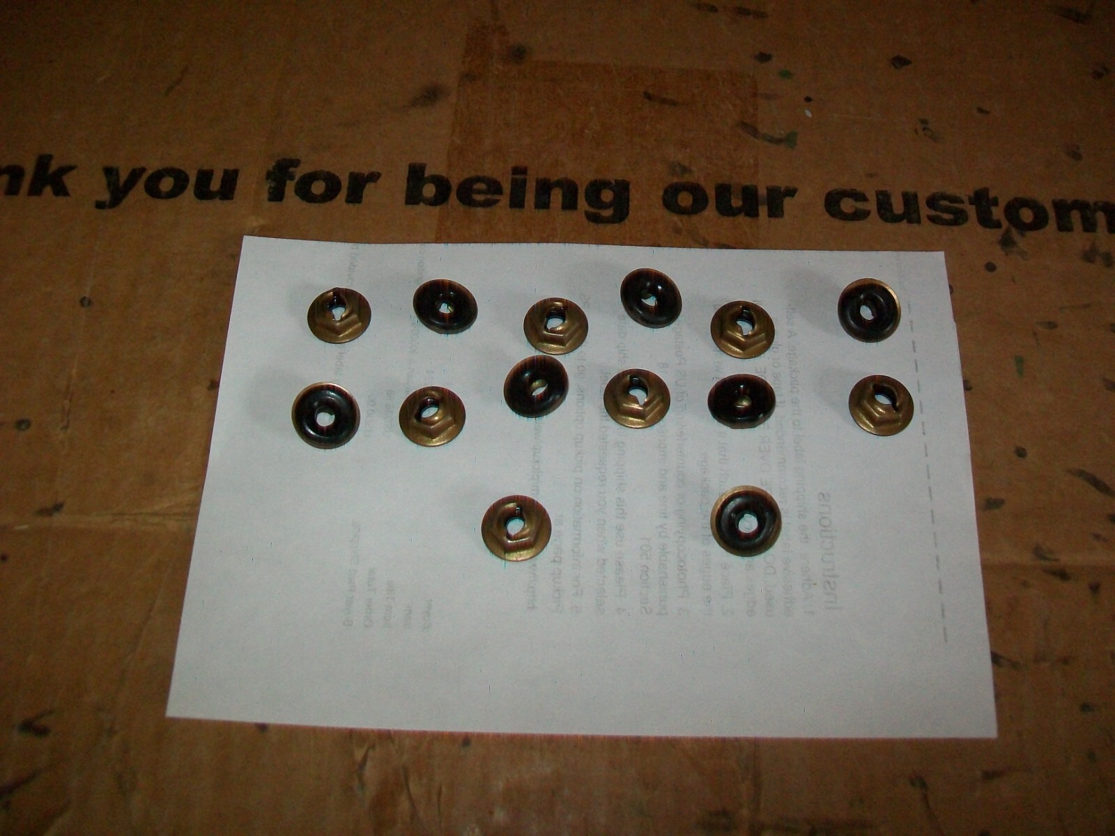 14 Of Palnut SDF188009 Washer Hex Nut With PVC Sealer .188 Stud X 3/8 X ...