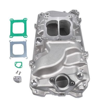Aluminum Dual Plane Intake Manifold For BBC Big Block Chevy V8 396 402 ...