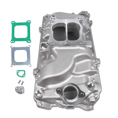 Aluminum Dual Plane Intake Manifold For BBC Big Block Chevy V8 396 402 ...