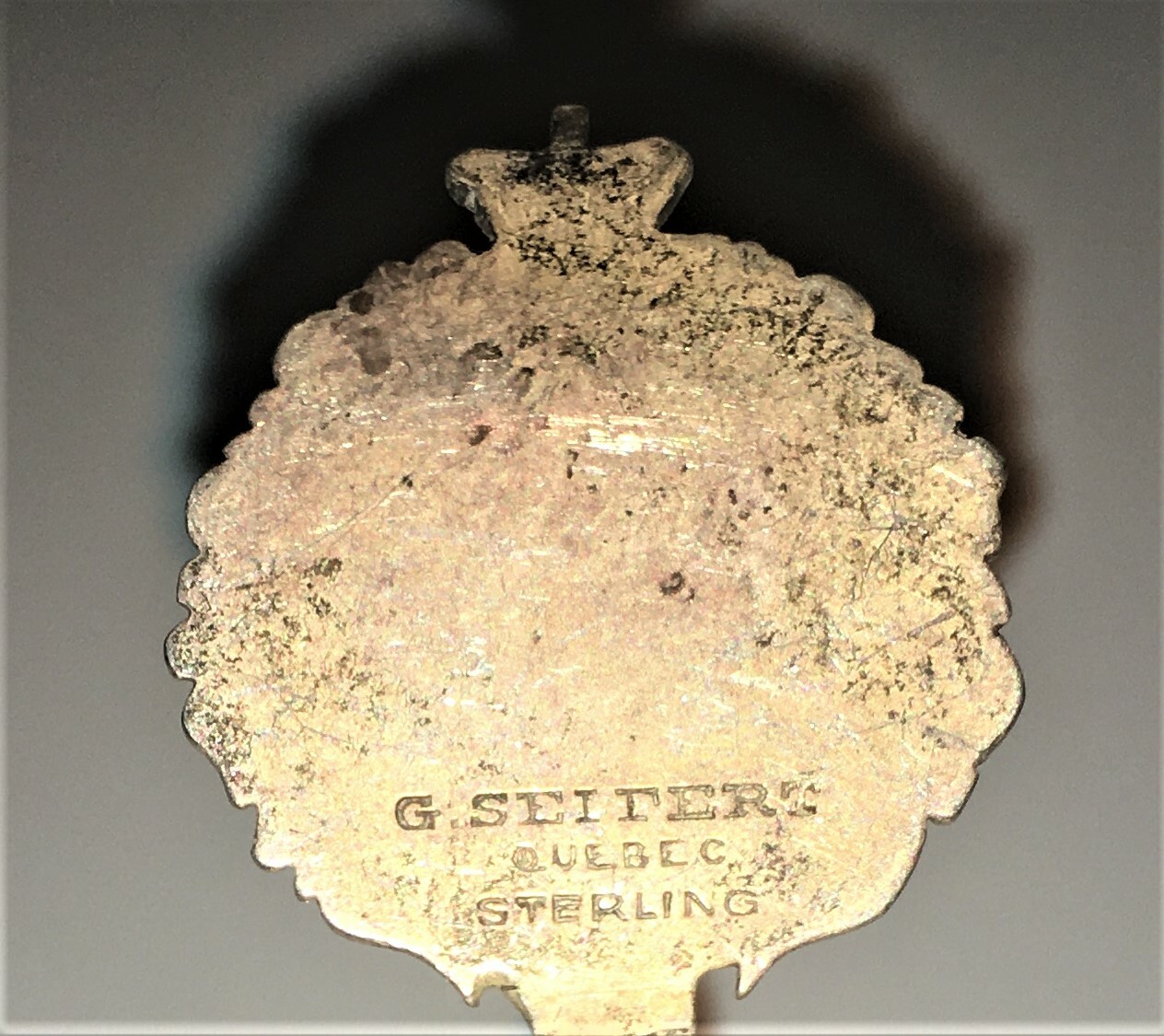 G Seifert QUEBEC Collectible Sterling Silver Spoon 5 Inches 22 Grams | eBay