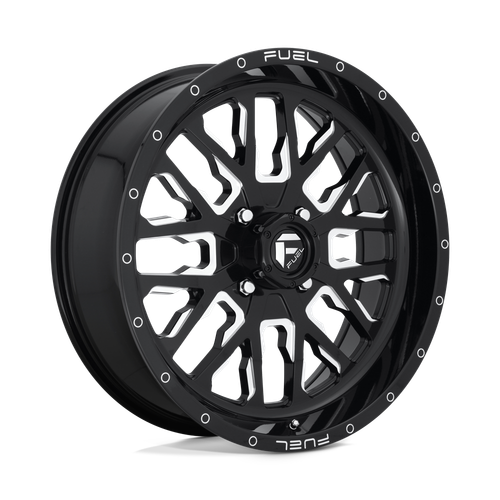 Fuel UTV D611 Stroke 20x7 4x156 13mm Gloss Black Milled Wheel | eBay