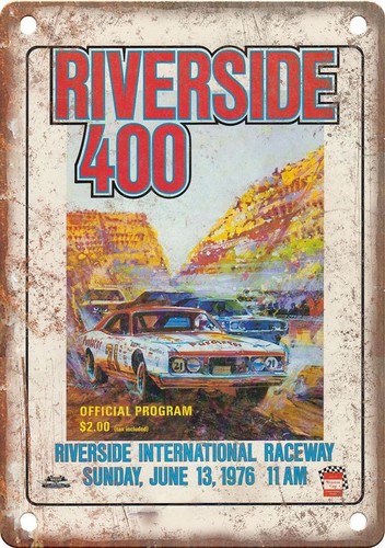 Riverside 400 International Raceway Reproduction Metal Sign A1100 | eBay