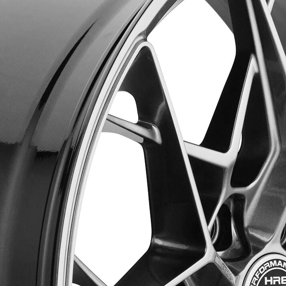 19" HRE FF10 Silver 19x8.5 Concave Wheels Rims Fits Mercedes-Benz C250 ...