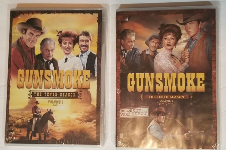 Gunsmoke: The Tenth Season Volume 1 and 2 [New DVD] Black & White ...