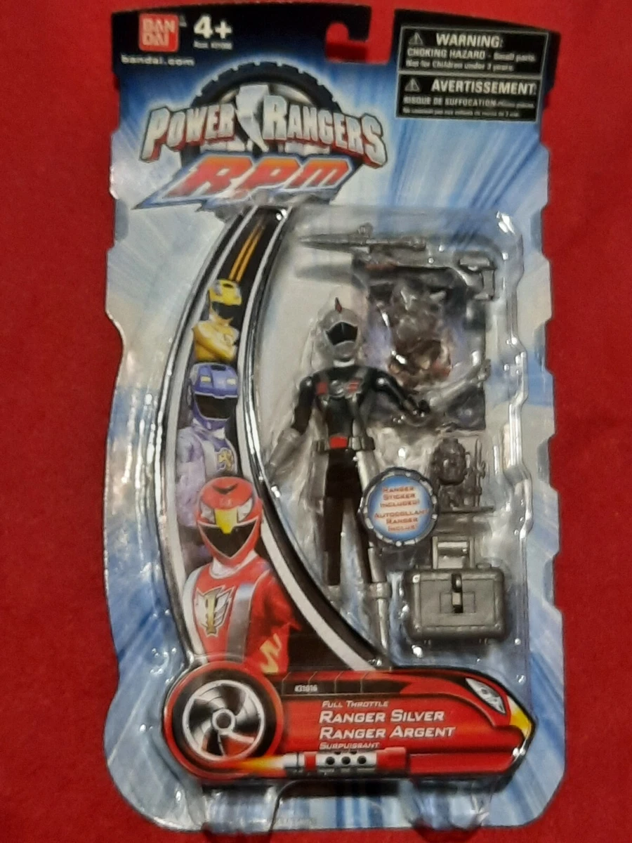 Power Rangers Rpm Silver Ranger Zord