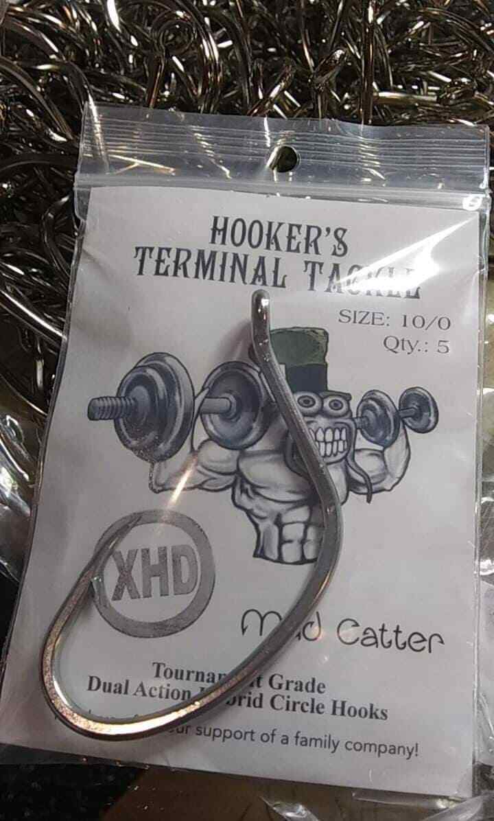 Hookers Terminal Tackle MAD CATTER HD XHD Catfish Hybrid Circle Fishing ...