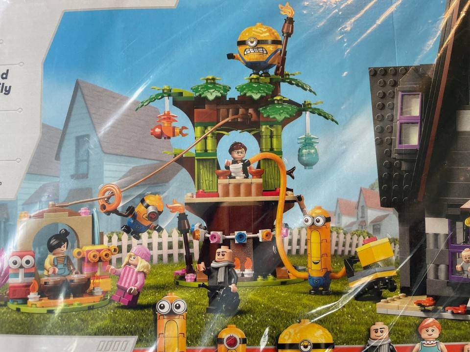 Lego Ideas Despicable Me 4 -75583 - Minions & Gru's Family Mansion Lego ...