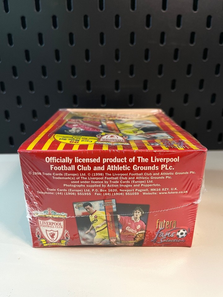 1998 Futera Liverpool Fans Selection Collector Card Series (36 Packs ...
