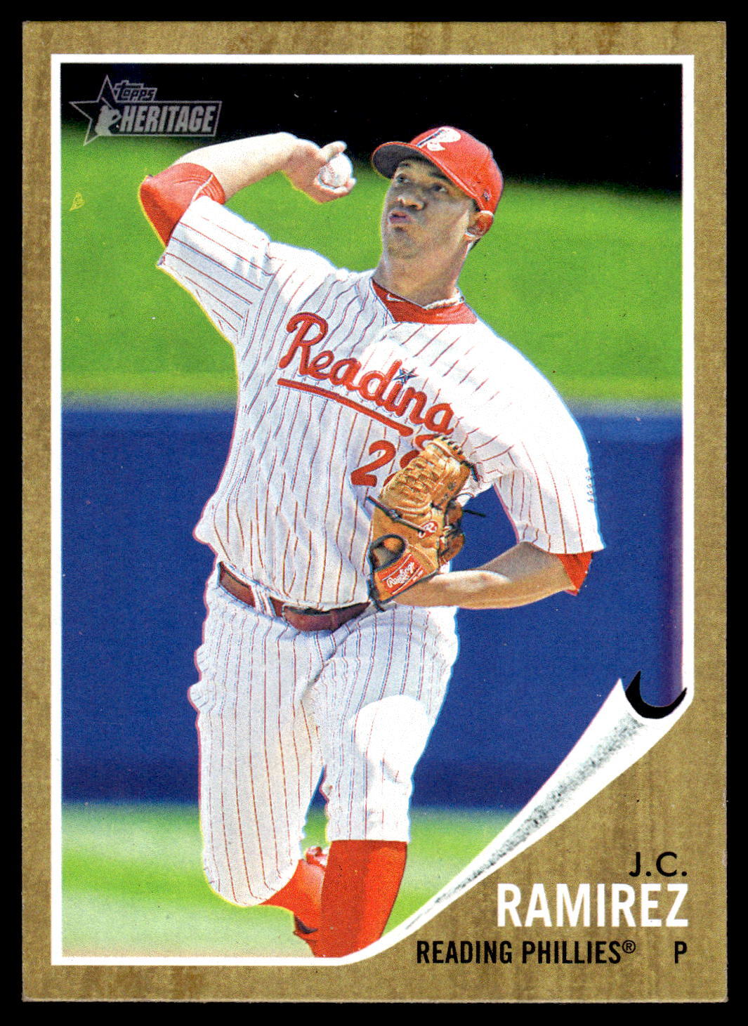 2011 Topps Heritage Minor League #192 J.C. Ramirez Card | eBay