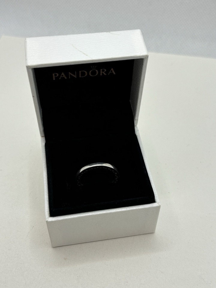 Sterling Silver Pandora Hearts Ring Size 52 | eBay