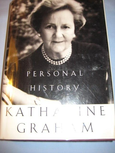 A RARE 1ST EDITION! Personal History by Katharine Graham Knopf (1997 ...