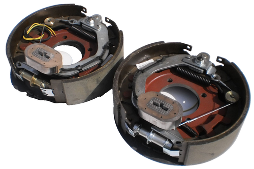 Set 12-1/4 x 3-3/8 8000 Electric Trailer Backing Plate Brake Fits ...