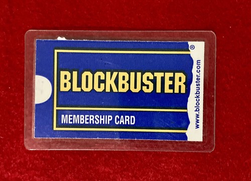 Vtg BLOCKBUSTER Laminated Membership Card 2000 Ohio | eBay