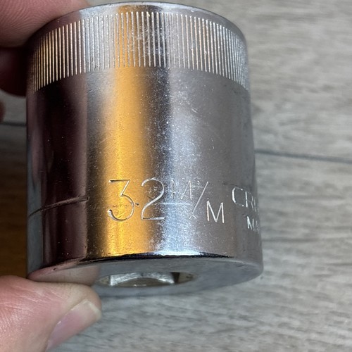CRAFTSMAN USA 1/2" DRIVE 12Pt 32mm Shallow Socket V-44245 | eBay