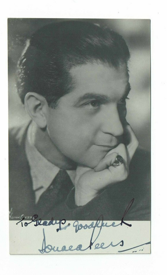 Donald Peers hand signed photo | eBay
