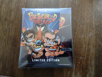 Brotherhood United PS Vita Limited Edition Play Asia In Hand - Ships Today! NEW | eBay