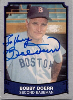 Bobby Doerr Signed 1989 Baseball Legends #150 | eBay