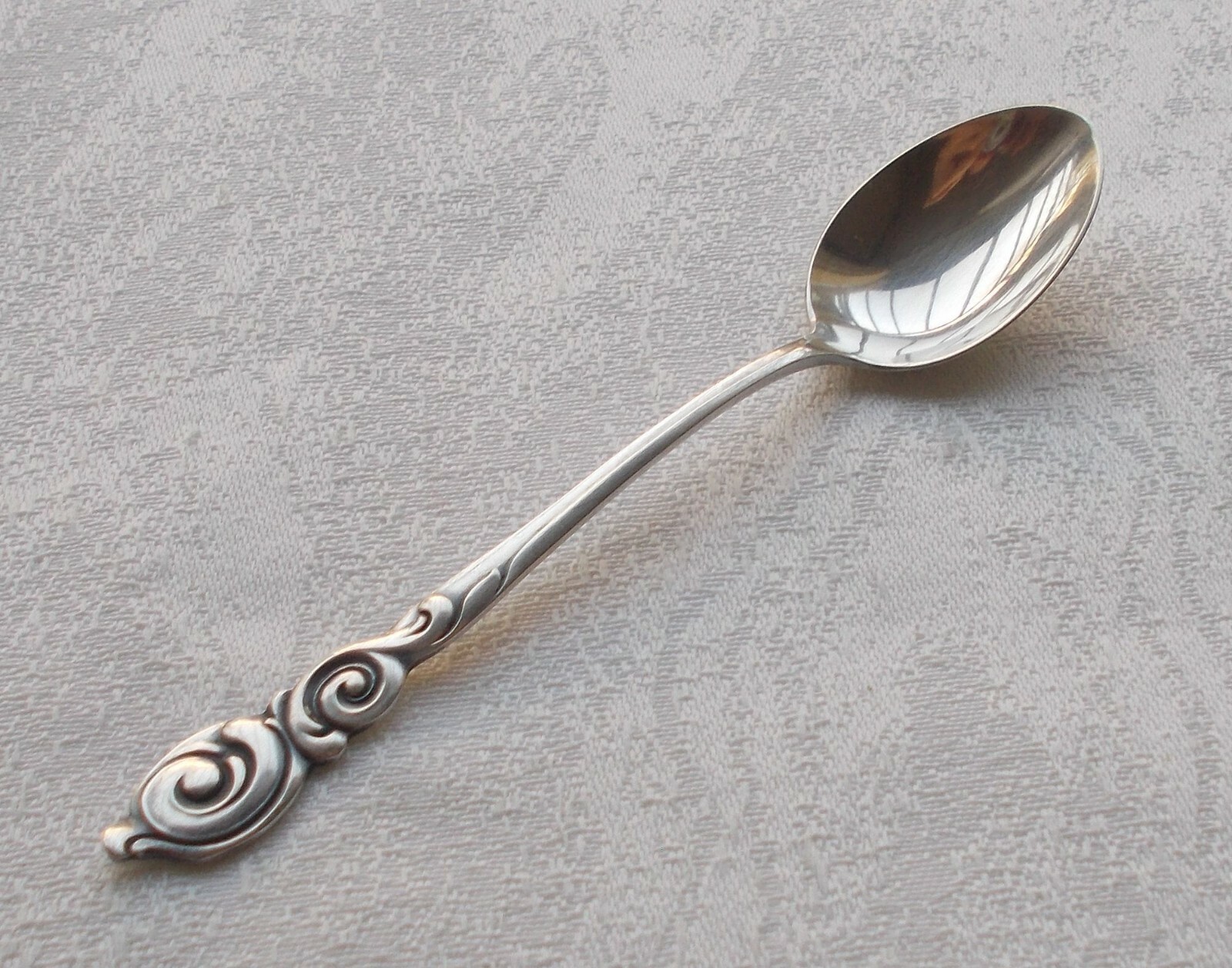 Rare Mocca Spoon Floral Motifs IN 800er Silver Wilkens & Sö. Bremen 1 ...