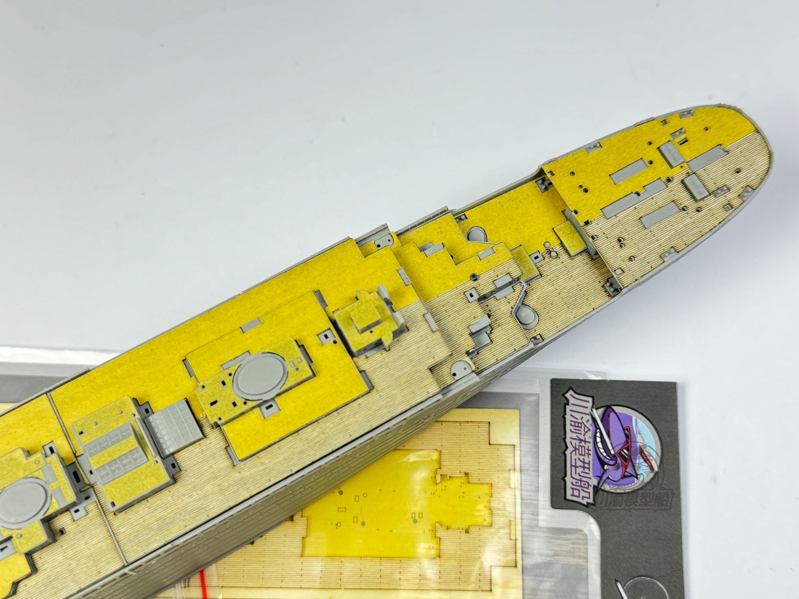 1/700 Scale Wooden Deck Masking Sheet for HobbyBoss 83420 RMS Titanic ...