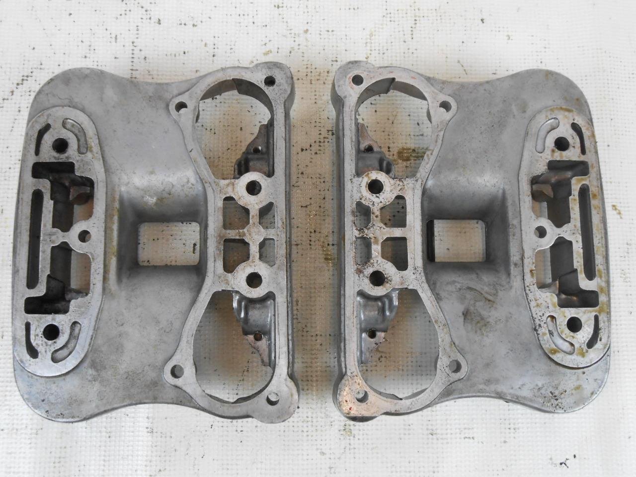 86 HARLEY DAVIDSON XL 883 SPORTSTER LOWER ROCKER BOX SET BOTTOM ROCKER ...