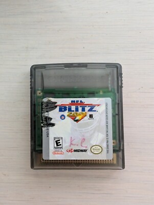 NFL Blitz 2000 Nintendo Gameboy Color GBC Tested Working Authentic Game ...