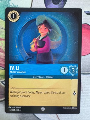 Fa Li Non Foil Disney Lorcana TCG DL337 | eBay