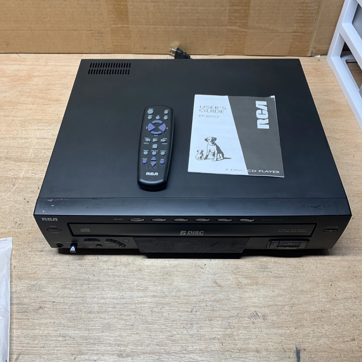 Rca 5 Cd Changer Manual