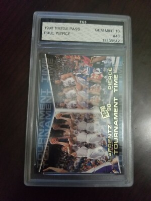 1998-99 Press Pass #43 Paul Pierce Raef Lafrentz GEM MINT 10 | eBay