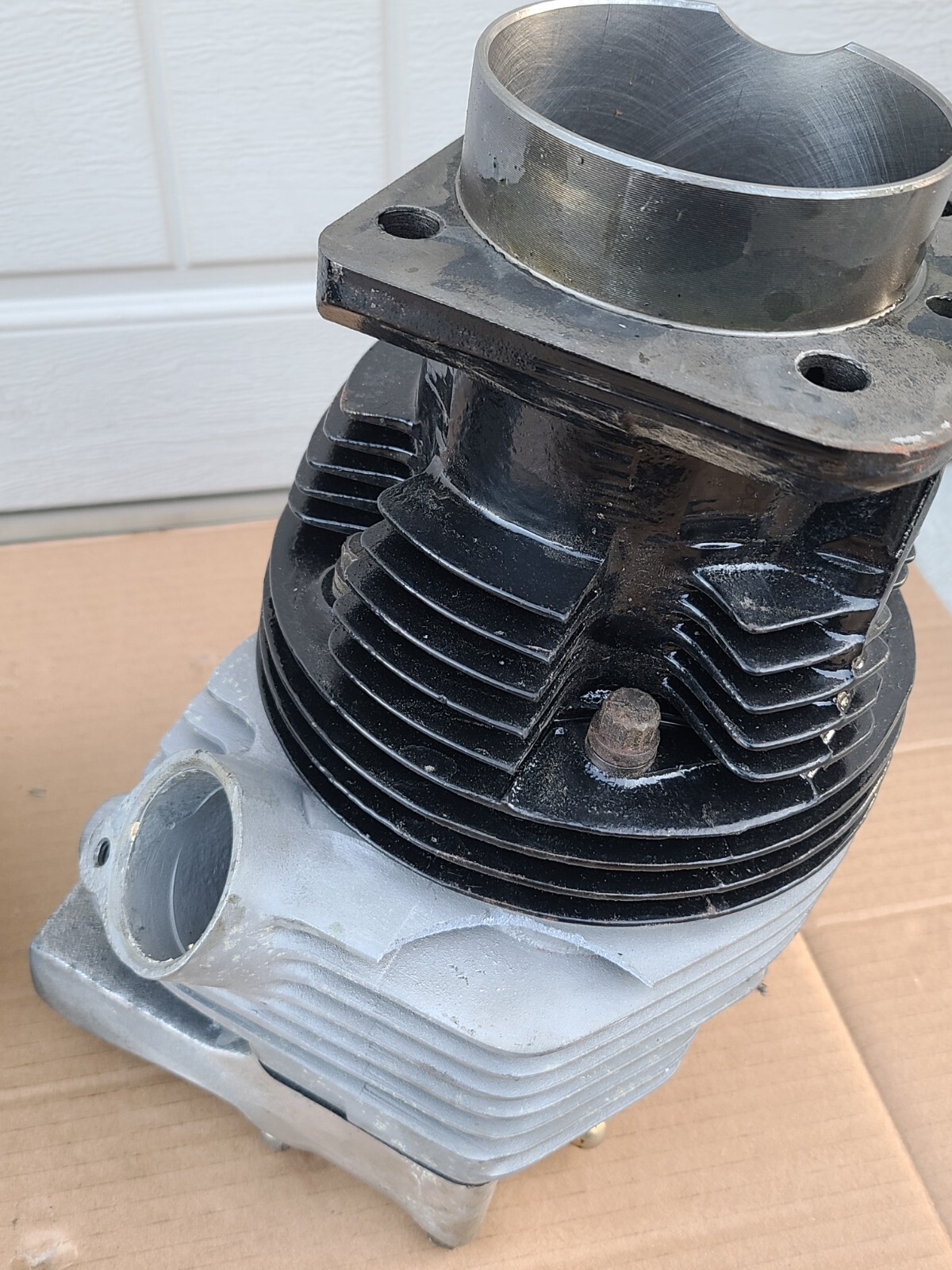 Harley Shovelhead Cylinder Heads w/Rocker Boxes 16568-78,16587-78 | eBay