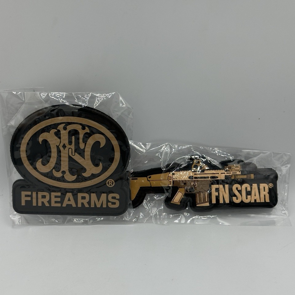 FN FIREARMS & FN SCAR PVC Morale Patches 2025 SHOT SHOW Free US ...